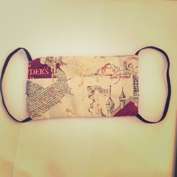 Warner Bros. | Other | The Marauders Map From Harry Potter Face Masks ...